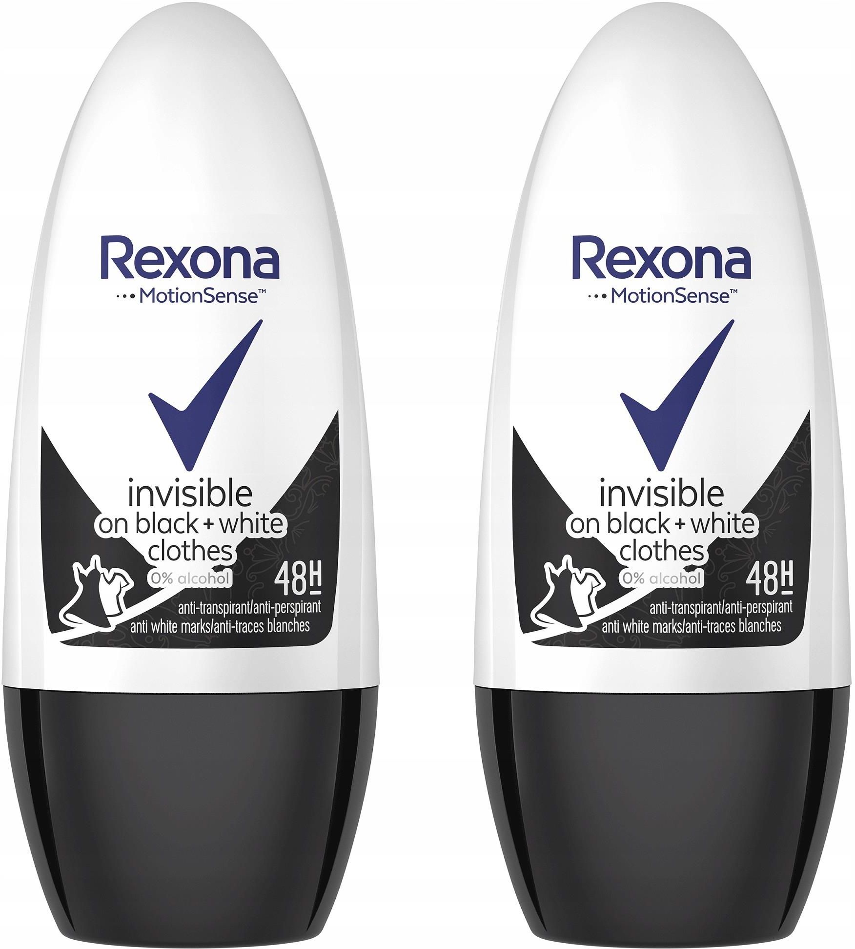Rexona Invisible Antyperspirant 2X50 ml - Opinie i ceny na Ceneo.pl