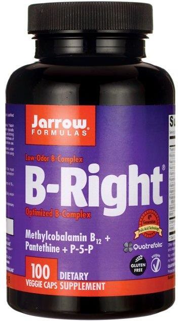 Jarrow Formulas B Right Complex 2x100kaps. - Opinie i ceny na Ceneo.pl
