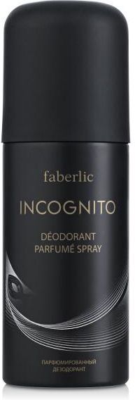Faberlic Incognito For Men Dezodorant w sprayu 100 ml - Opinie i ceny ...