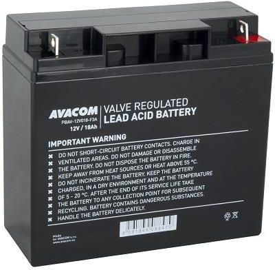 Avacom Akumulator Kwasowo Ołowiowy 12V 18Ah F3 (PBAV-12V018-F3A ...