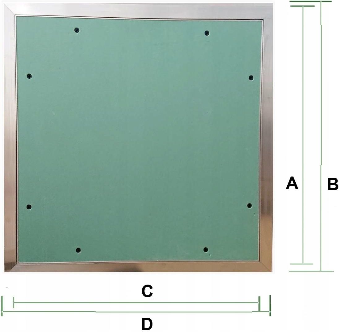 Plastline Rewizja G-K Drzwiczki Z Uszczelką Klapa 40 X Cm Rew4040Uszcz ...