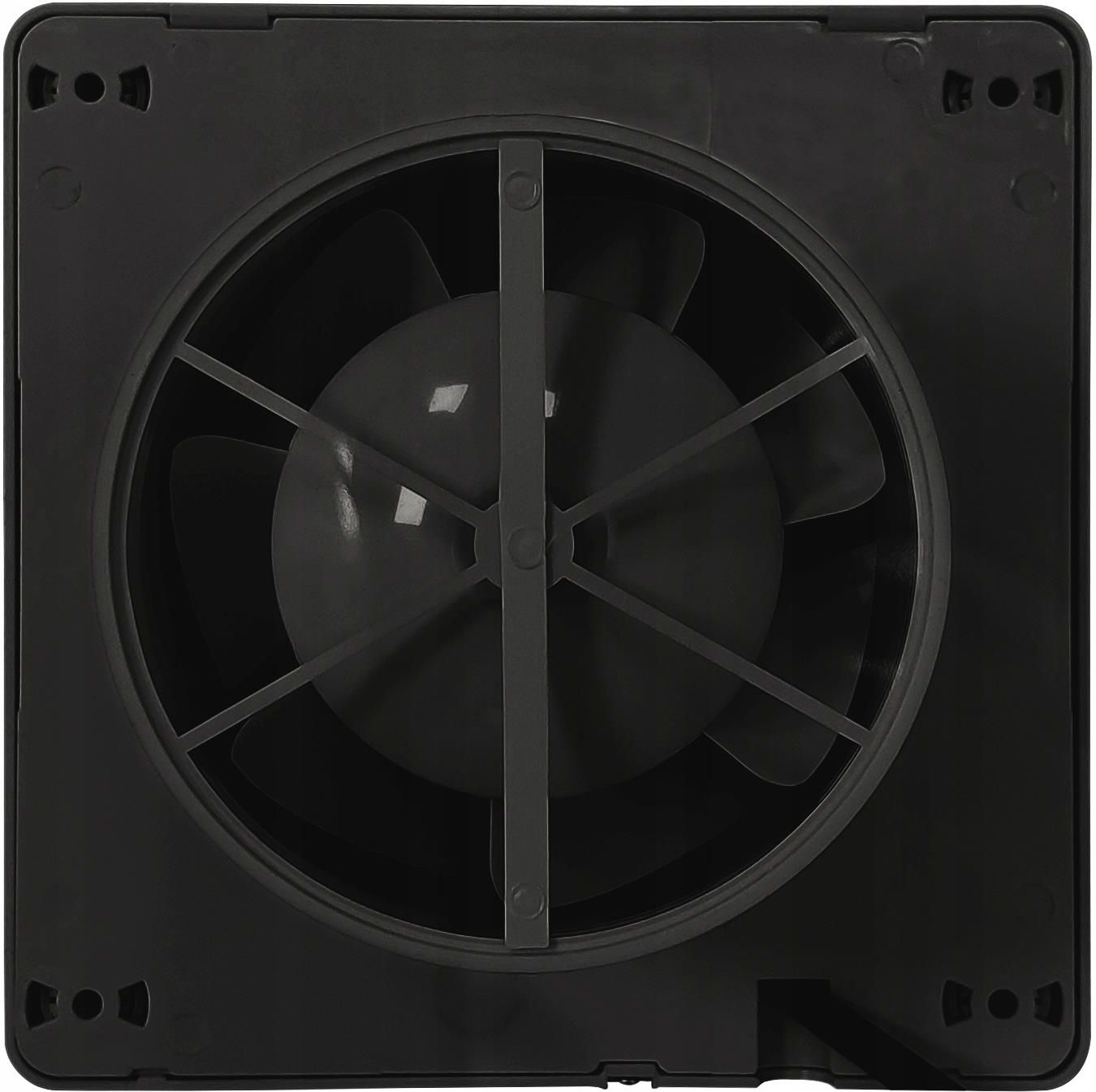 Wentylator łazienkowy Eberg Wentylator łazienkowy Evo 100 czarny mat Led - Opinie i ceny na Ceneo.pl