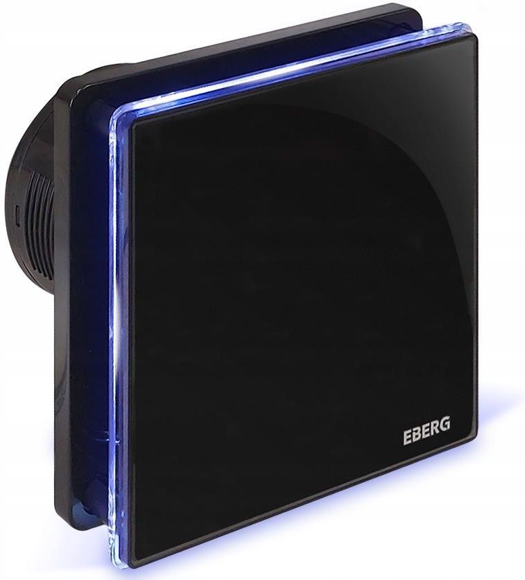 Wentylator łazienkowy Eberg Wentylator łazienkowy Evo szklany Led ...