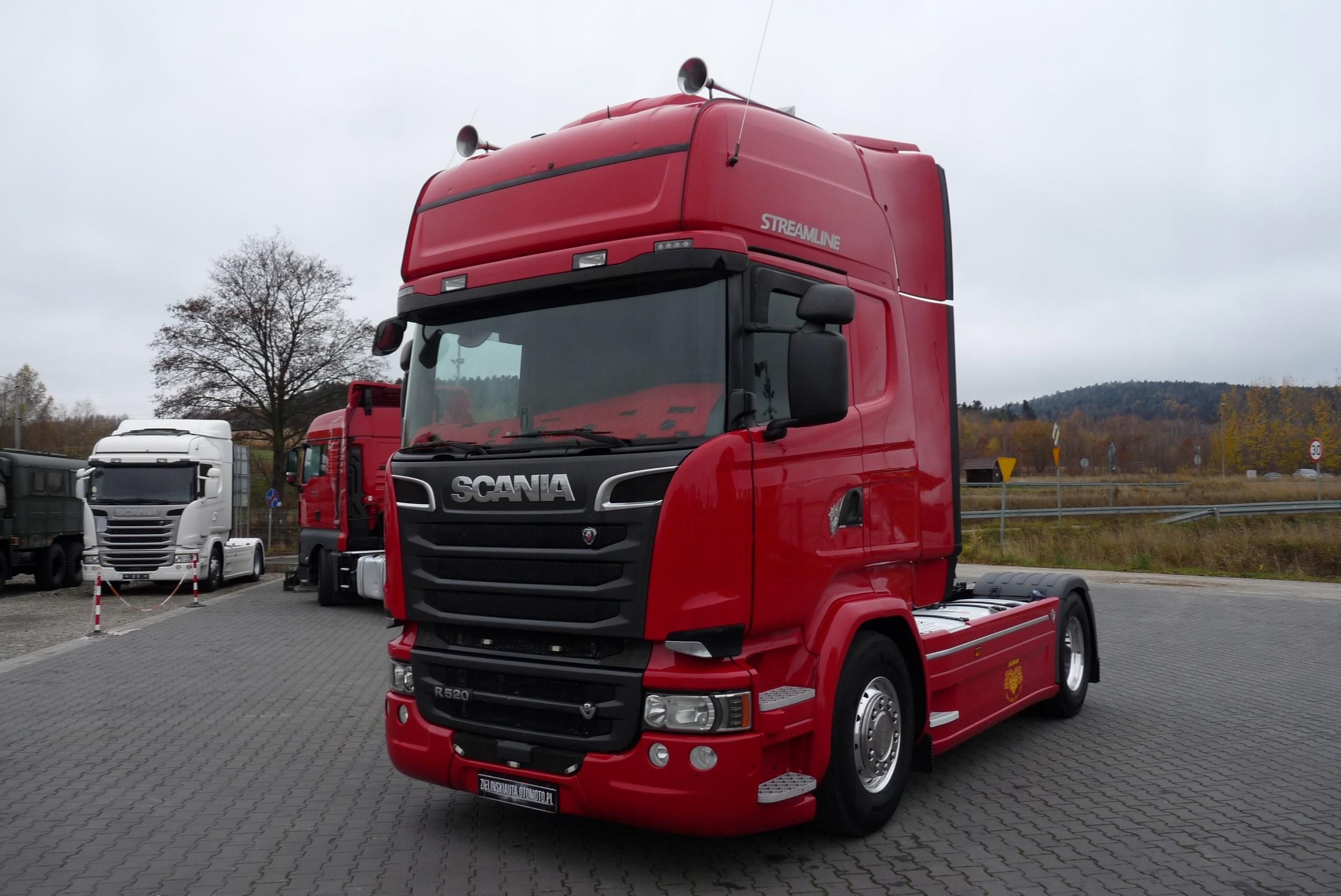 Scania R520 V8 / EURO 6 / RETARDER / TOPLINE / - Opinie i ceny na Ceneo.pl