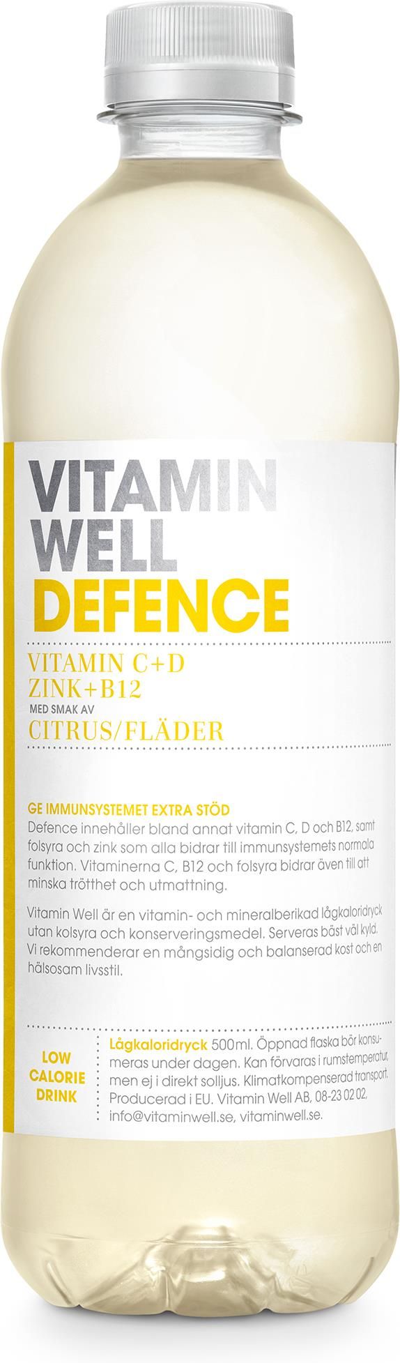 Vitamin Well Defence Napój Witaminowy 500ml - Ceny i opinie - Ceneo.pl