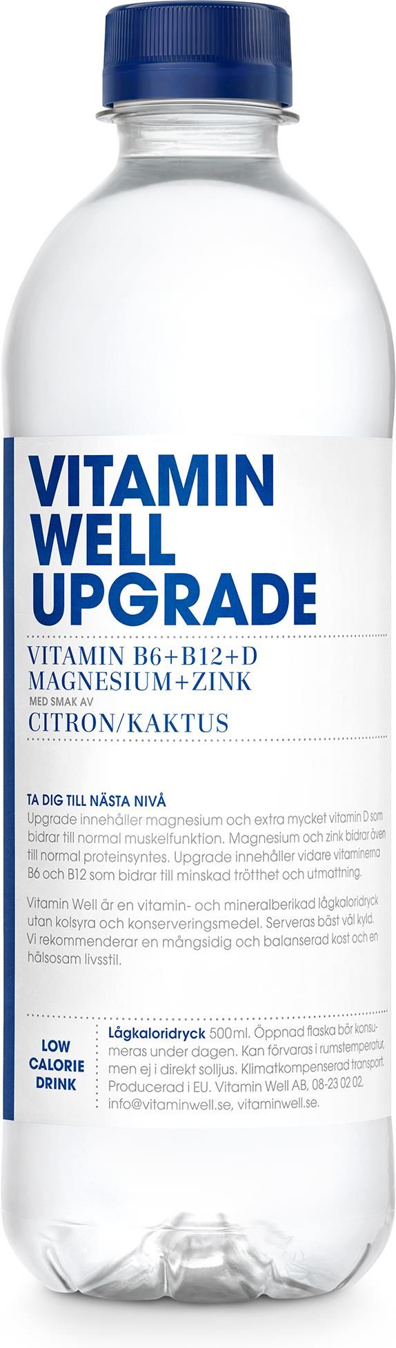 Vitamin Well Upgrade Napój Witaminowy 500ml - Ceny i opinie - Ceneo.pl