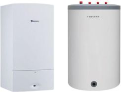 Junkers Cerapur Smart Zsb 24-5C + Lindo 150 L + Czujnik Temp. C.W.U ...