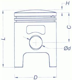 Meteor Tłok Malossi Piaggio/Peugeot/Honda 48,40 Pc1427140 - opinie i ...