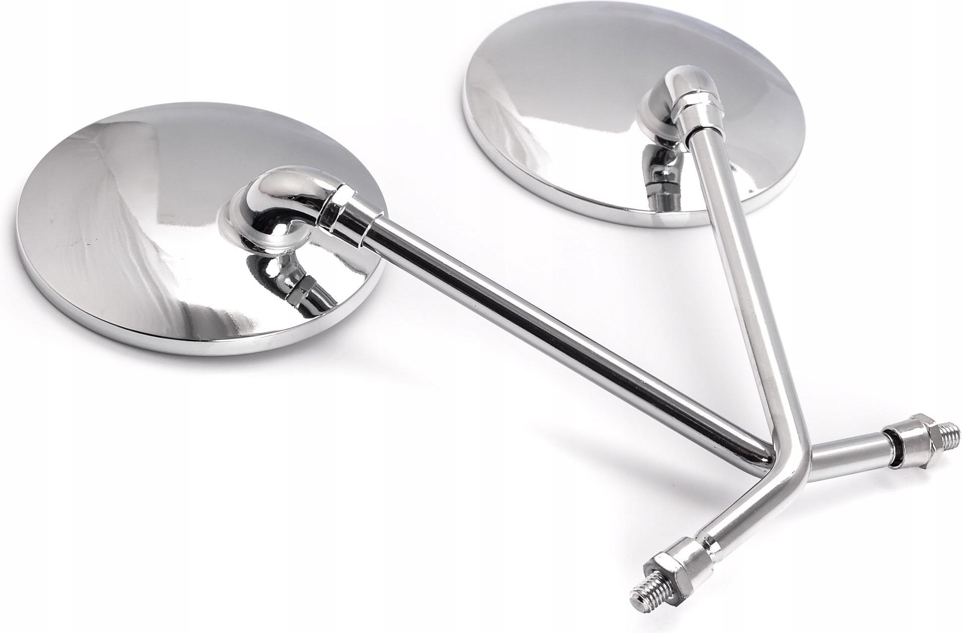 Kengo Lusterka Chrom Okrągłe Klasyczne M8 Romet Ogar 205 128076 ...