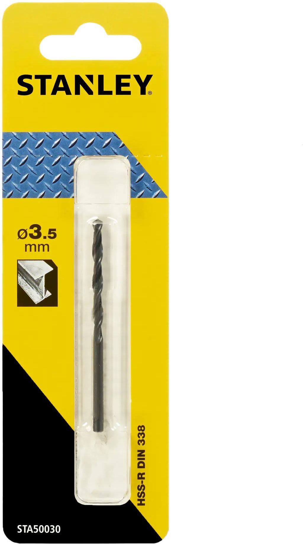 Wiertło Stanley Wiertło Do Metalu Hss-R Din 338 Fi=3.5mm - Opinie i ...