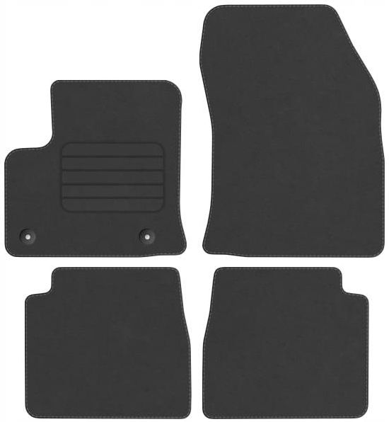 Dywanik samochodowy Edecor Citroen E-C4 20- Dywaniki Welurowe Std ...