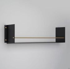 Buster + Punch Półka Girder Shelf Czarna Z Mosiądzem 8194 - Opinie i ...