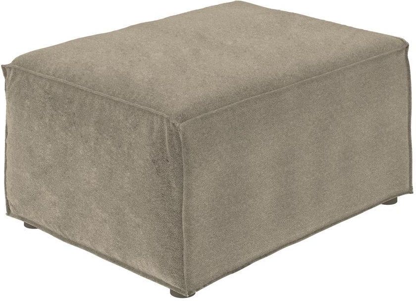 Pufa Copertino 65X90 Cm Ciemnobeżowa Welur Hydrofobowy 129365 - Opinie ...