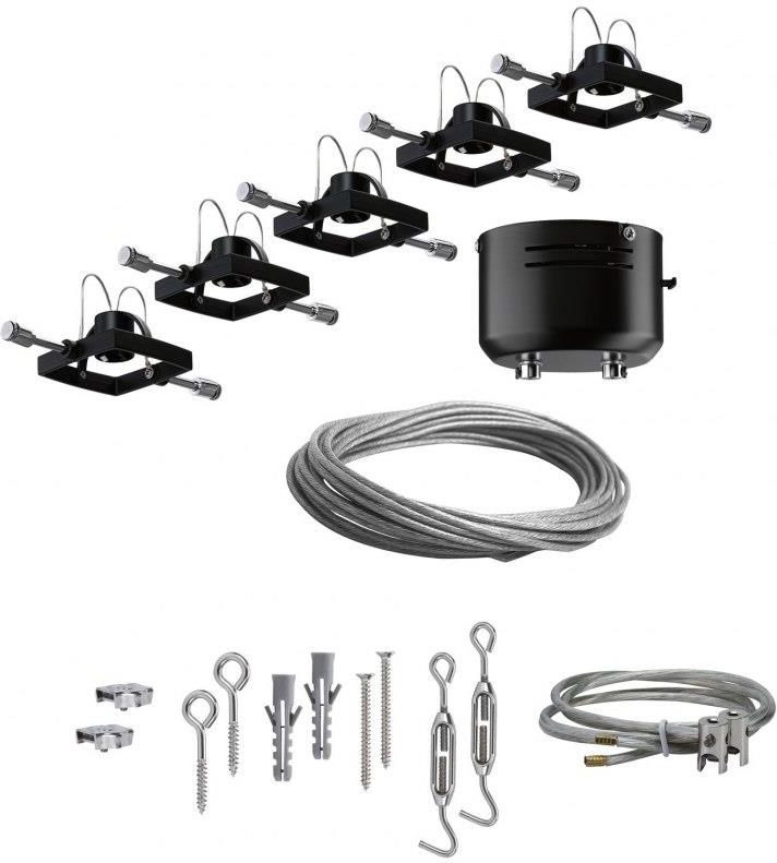 Paulmann System Linkowy Mac Ii Zestaw Max. 5X 10 W Gu5.3 60 Va 230 V 2 ...