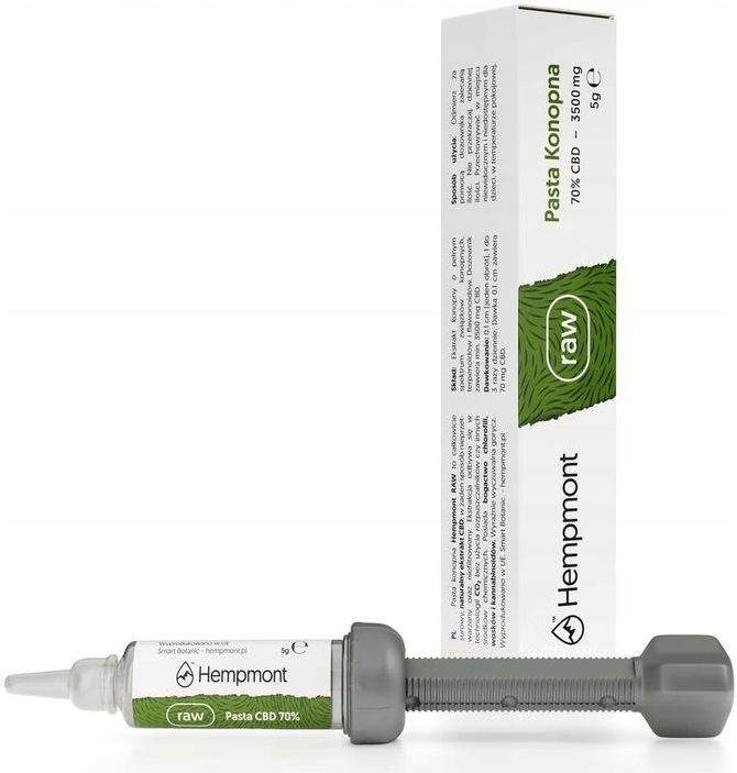 Hempmont Pasta konopna CBD 70% (5 gram) - Opinie i ceny na Ceneo.pl