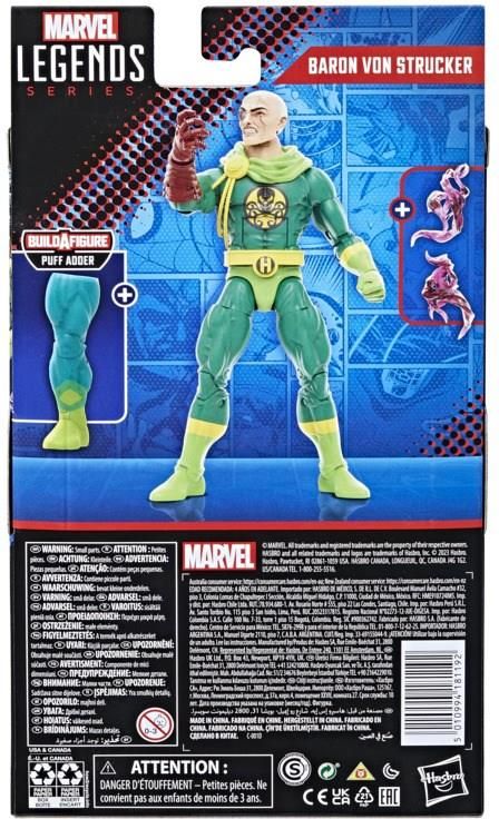 Hasbro Marvel Legends Series Classic Baron von Strucker F6613 - Ceny i ...