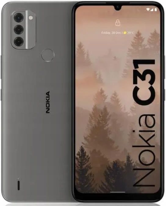 Nokia C31 4/64GB Charcoal - Cena, opinie na Ceneo.pl