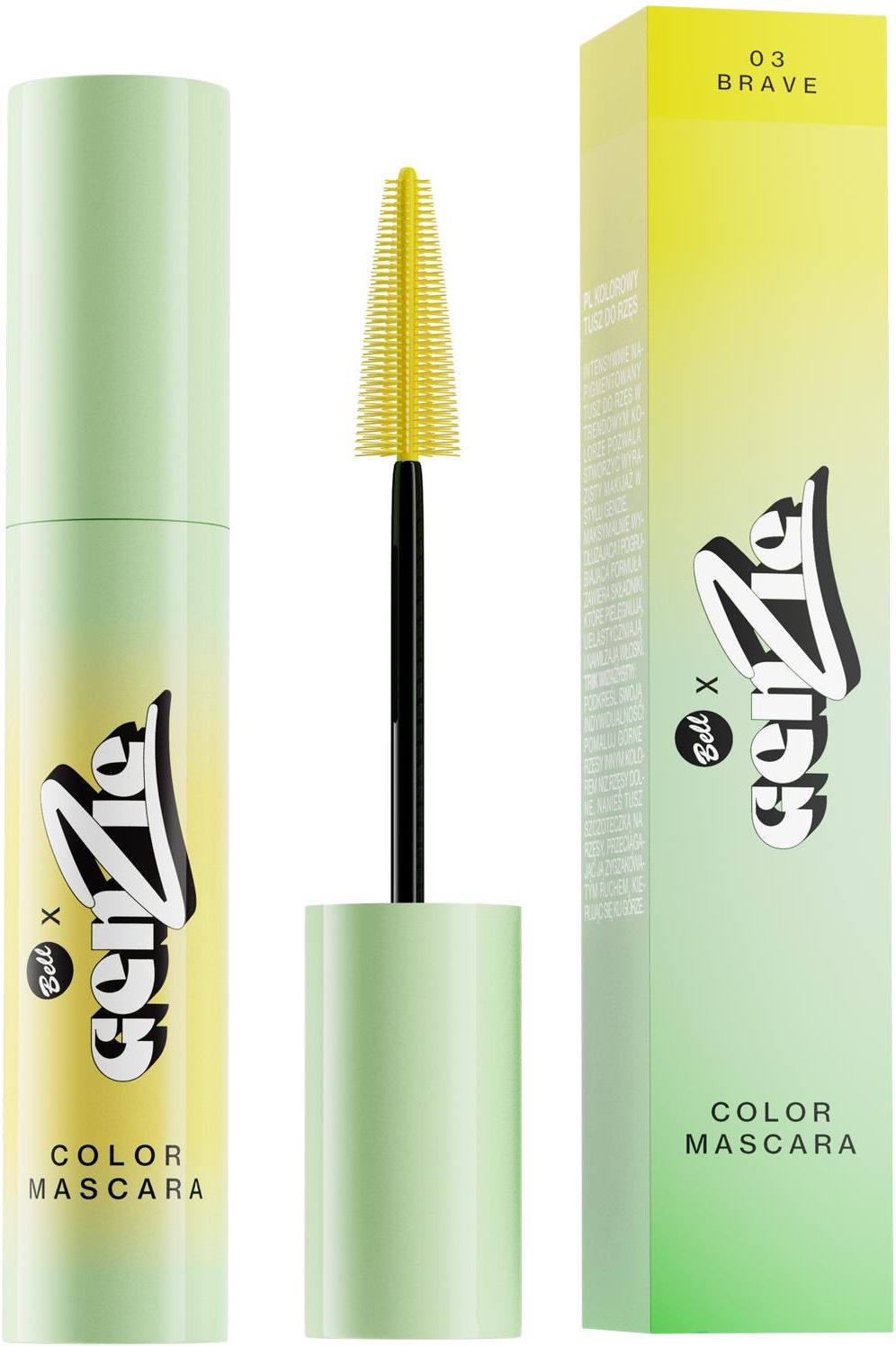 Bell X Genzie Kolorowa Mascara Do Rzęs 03 Brave 6g - Opinie i ceny na ...