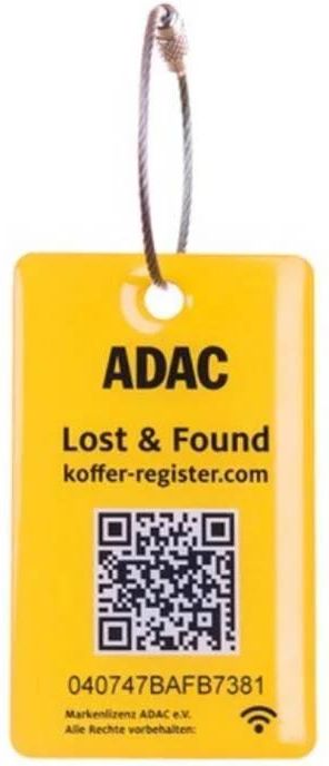 Nawigacja samochodowa Adac Śledzenie Nfc 005-4005020, Żółty, Nfc Print ...