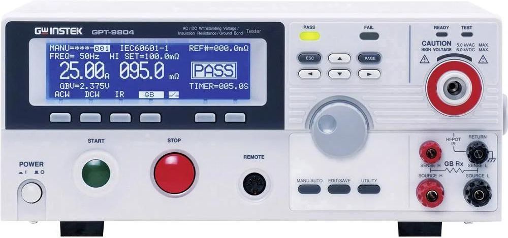 Miernik uniwersalny Gw Instek Miernik Rezystancji Izolacji Gpt-9804 0.1 ...