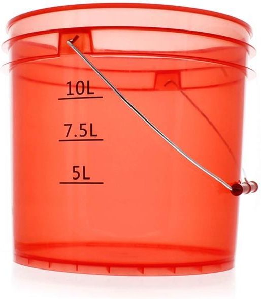 Chemicalworkz Ultra Clear Bucket Red Wiadro Detailingowe Czerwone 13L ...