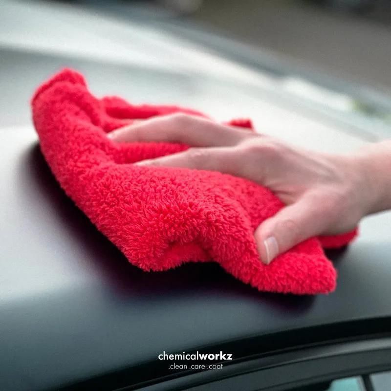 Chemicalworkz Red Edgeless Soft Touch Premium Mikrofibra Bez Obszycia ...