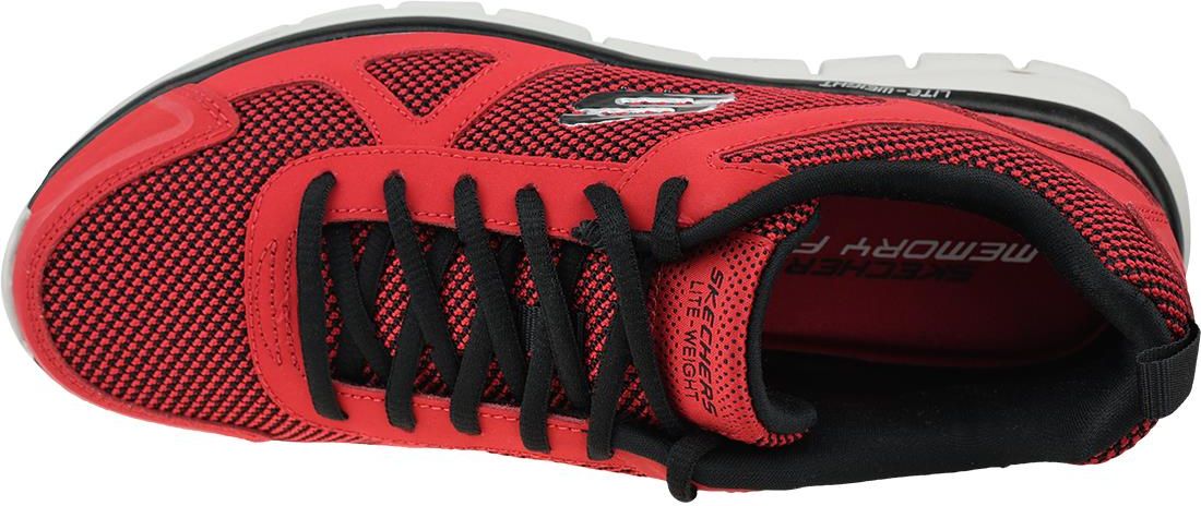 Skechers Track-Bucolo 52630-RDBK : Kolor - Czerwone, Rozmiar - 48,5 ...