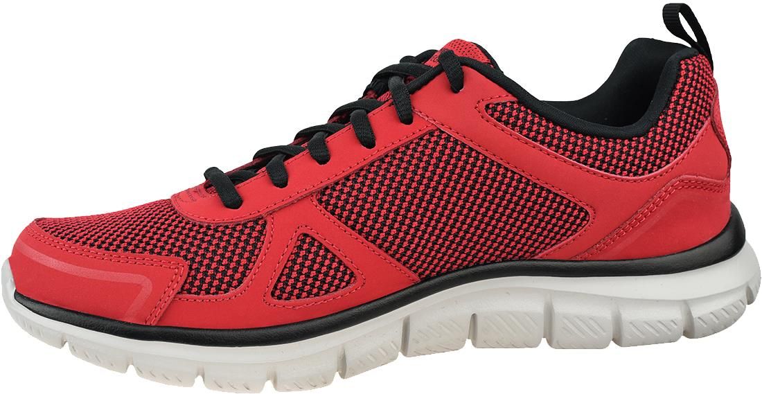 Skechers Track-Bucolo 52630-RDBK : Kolor - Czerwone, Rozmiar - 48,5 ...