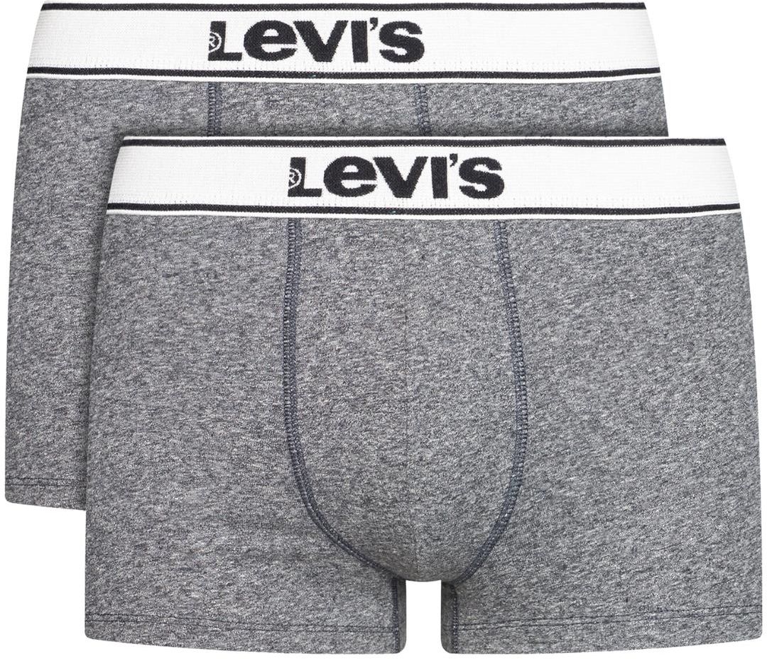 Levi's Trunk 2 Pairs Briefs 37149-0388 : Kolor - Szare, Rozmiar - M ...