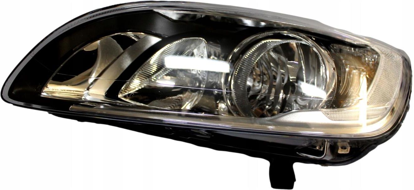 Lampa przednia Volvo S60 V60 Przednie Lampy Reflektory Kpl Orygin ...
