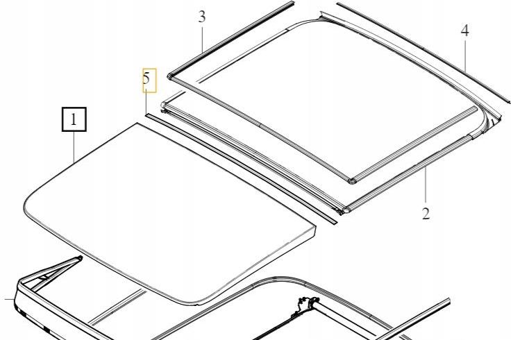 Volvo V90 Xc90 Ii Uszczelka Panoramy Dach Szyberda 31484707 - Opinie i ...