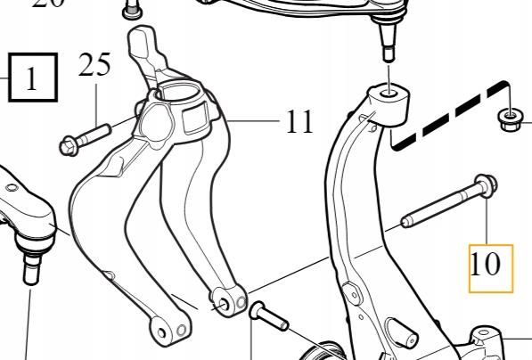 Volvo S60 V60 Xc60 Ii Dolna Śruba Widelek M14X130 30670571 - Opinie i ...