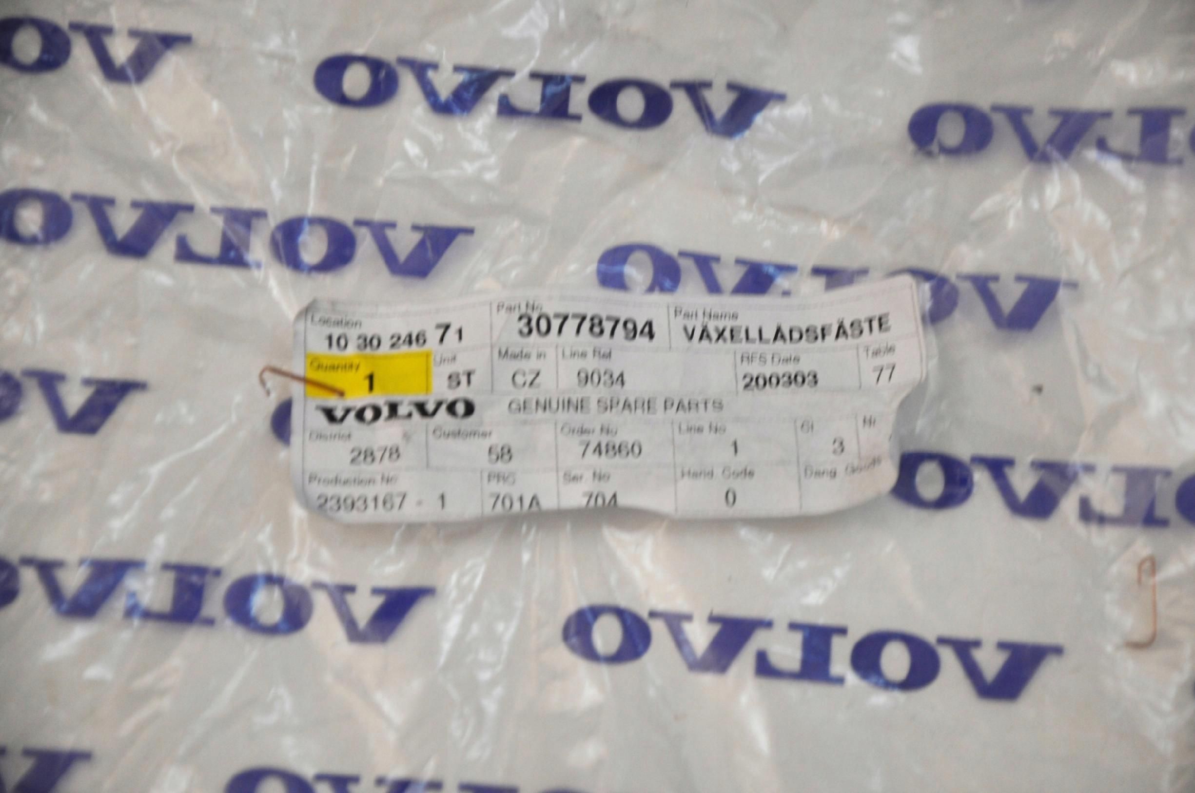 Volvo C30 C70 S40 V50 Wspornik Lapa Skrzyni Automa 30778794 - Opinie i ...