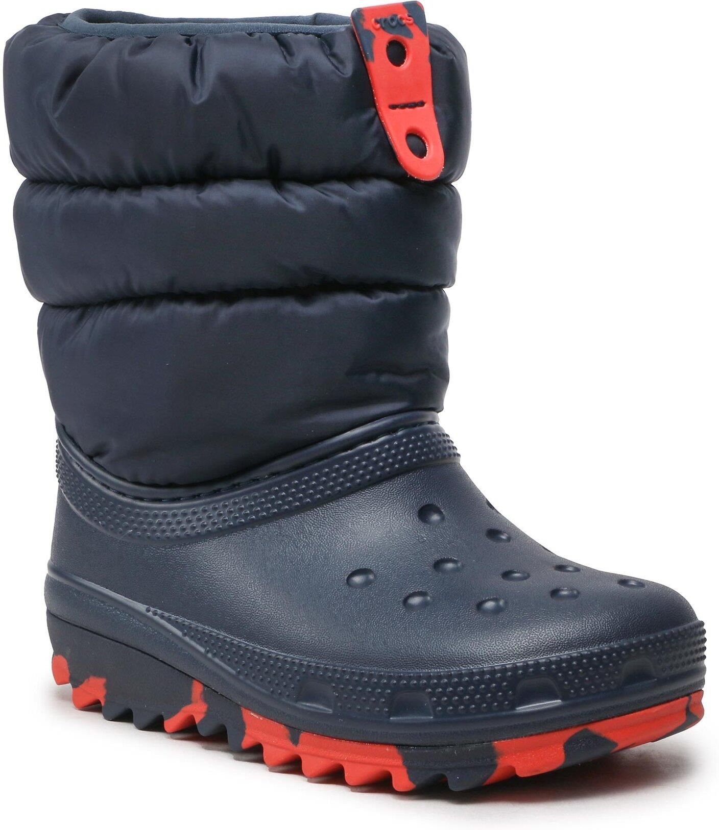 Crocs Śniegowce Classic Neo Puff Boot K 207684 Granatowy - Ceny i ...