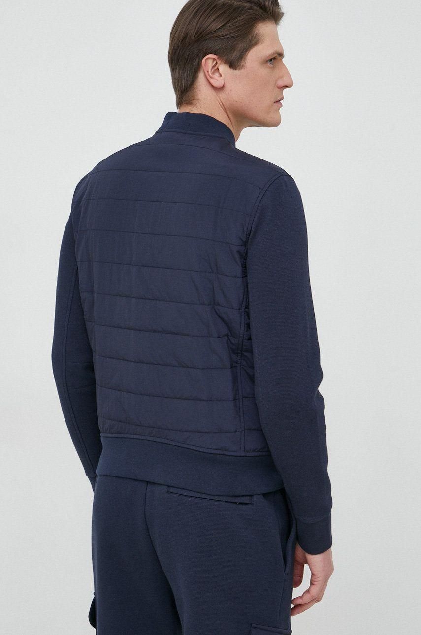 Polo Ralph Lauren kurtka bomber męski kolor granatowy przejściowa ...