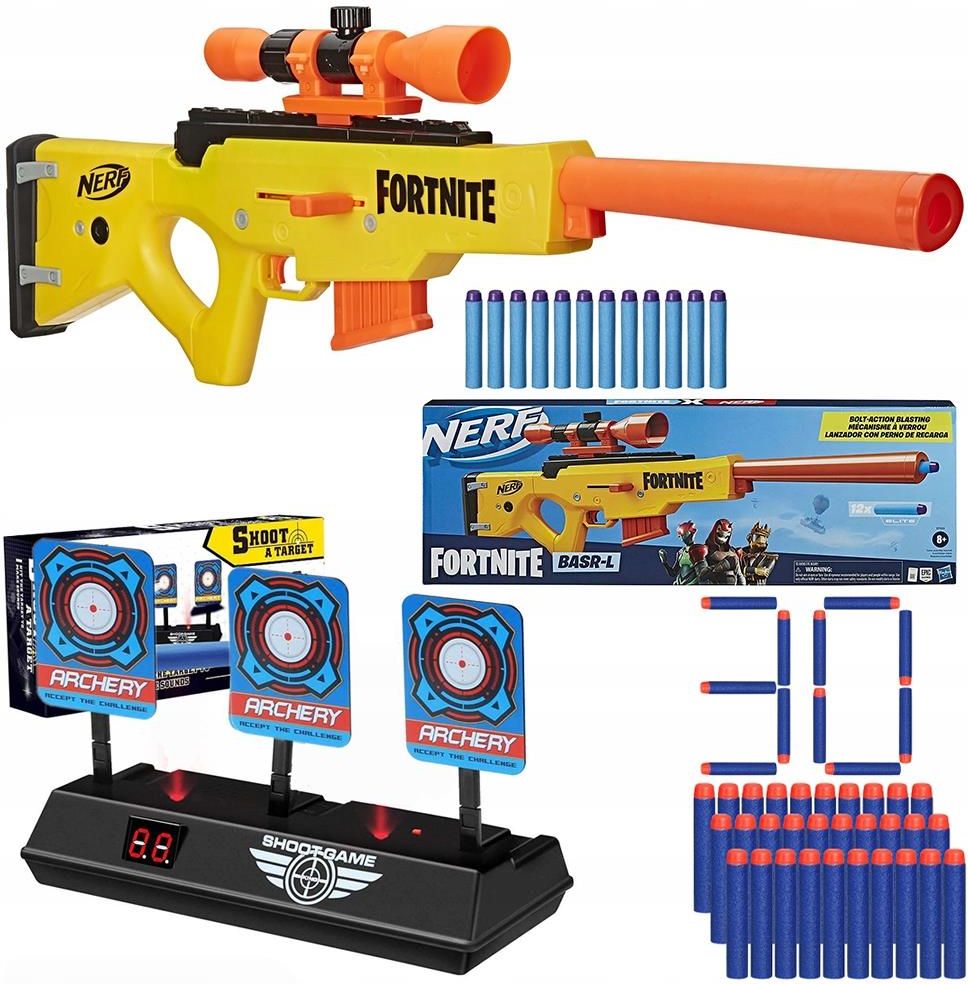 Nerf Fortnite Basr-L Snajperka Tarcza Elektryczna - Ceny i opinie ...