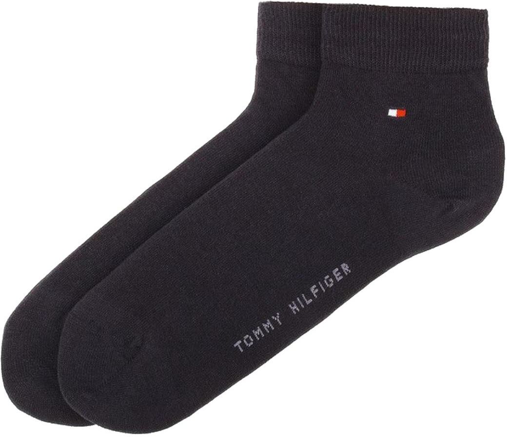 Tommy Hilfiger Quarter 2PPK Socks 342025001-322 : Kolor - Czarne ...