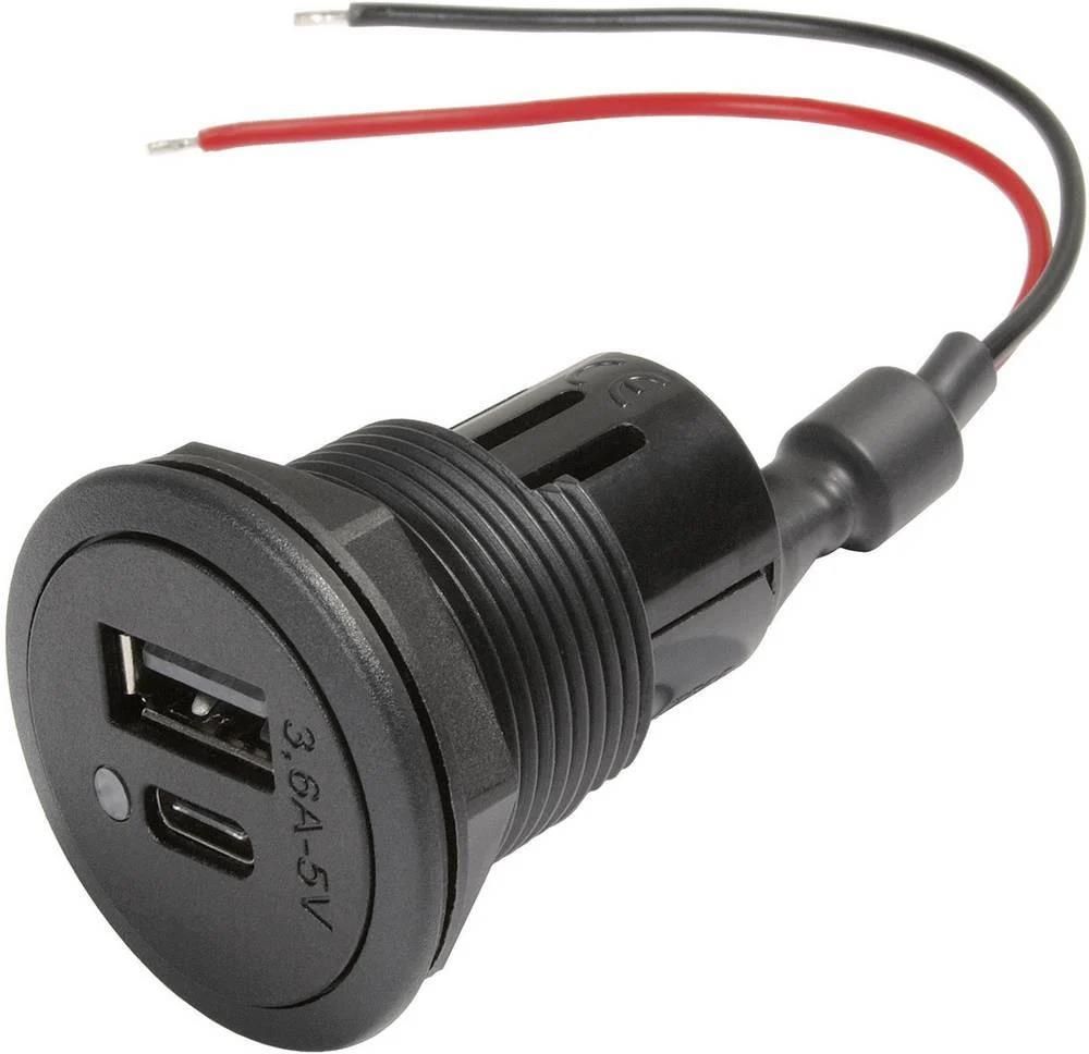 Procar Zasilanie Usb-C / Podwójne Gniazdo 67341000 12 Lub 24 V/Dc ...