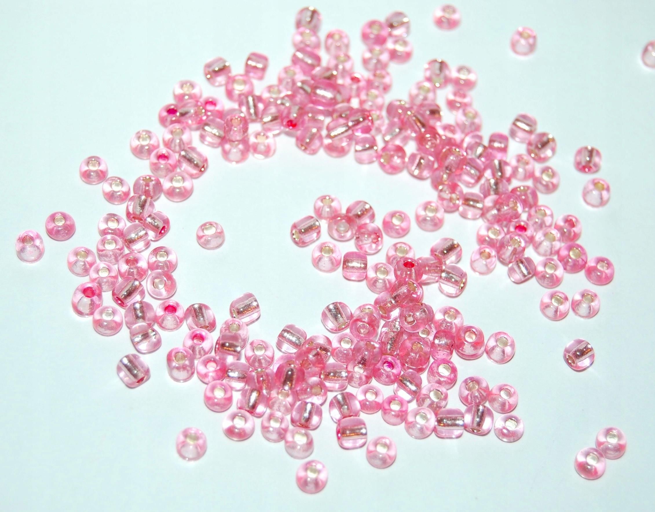 Koraliki 3-4 mm nr 31 jasno różowe 20g - Ceny i opinie - Ceneo.pl