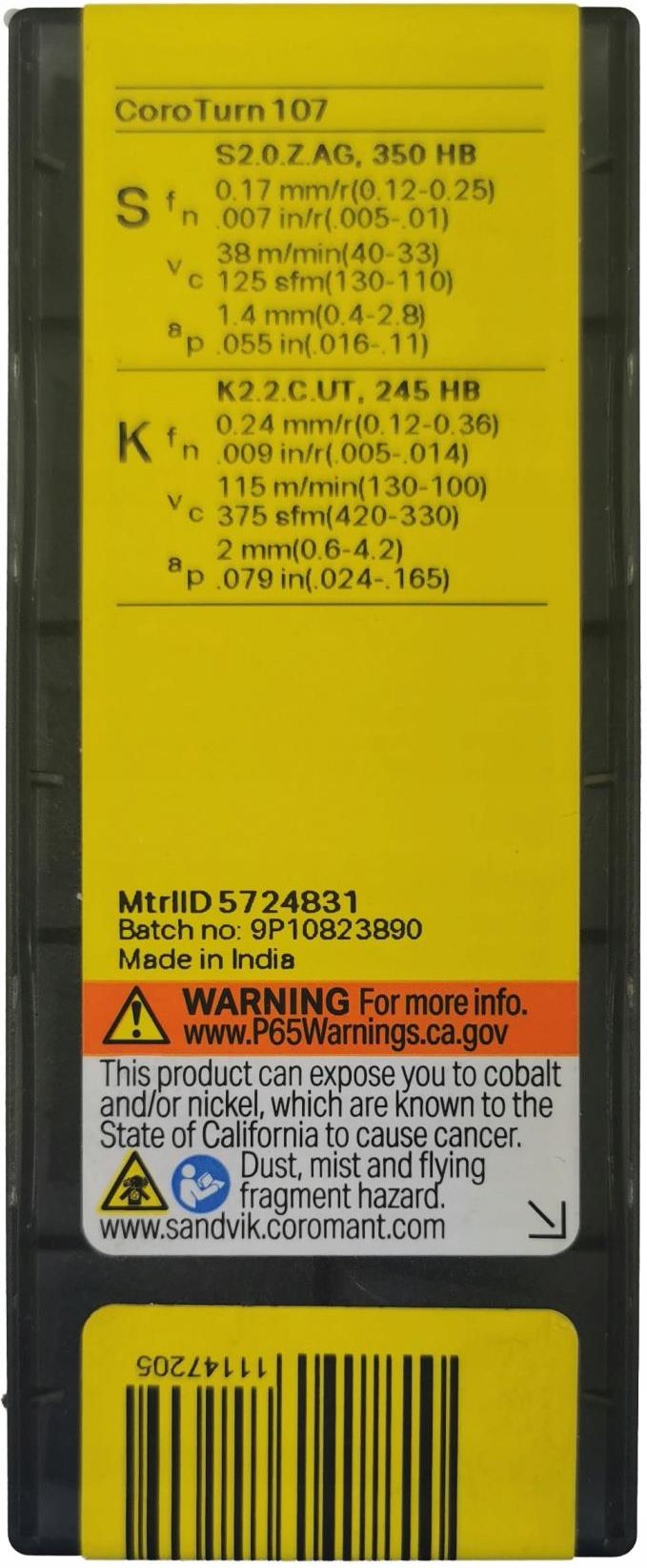 Sandvik Płytki Ccmt 120408Km H13A CCMT120408KMH13ASANDVIK - Opinie i ...