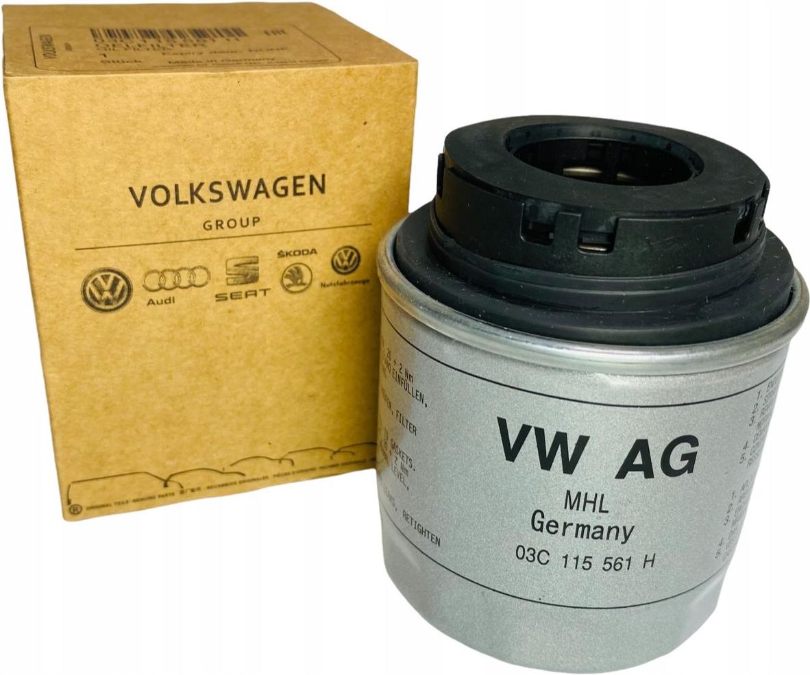 Volkswagen 03C115561H 03C115561D Filtr Oleju Vag - opinie i ceny na ...