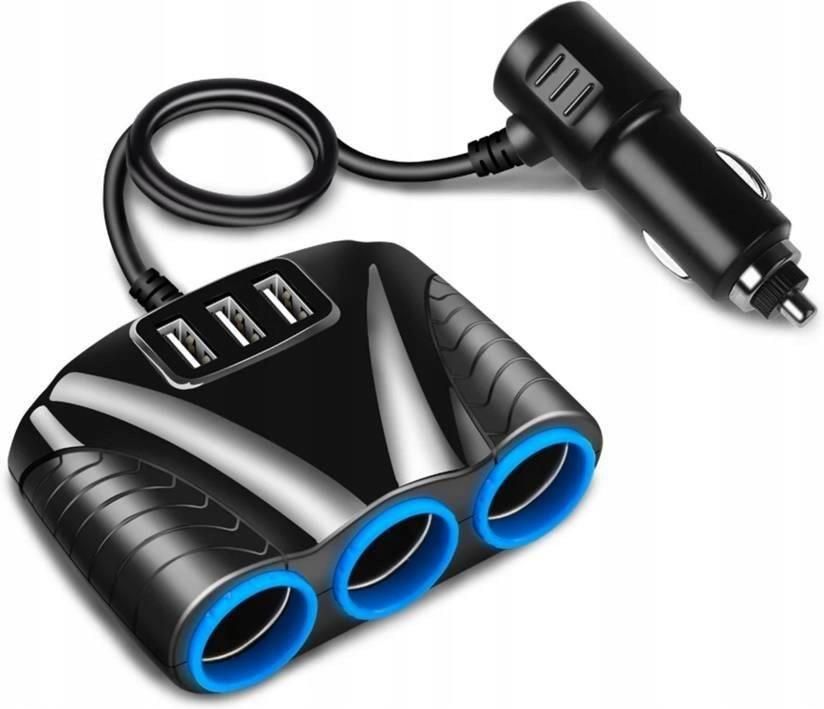 Interlook Rozdzielacz Gniazda Zapalniczki 12V 24V Usb - Opinie i ceny na Ceneo.pl