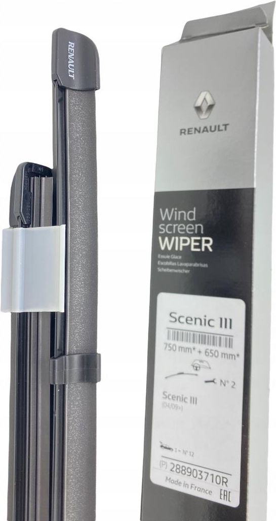 Wycieraczka samochodowa Renault Pióra Wycieraczek 750 650Mm Scenic Iii ...