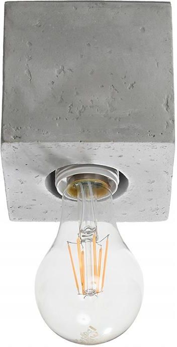 Lampa sufitowa Edison betonowa kostka loft Ariz (ADAD17D0) - Opinie i ...