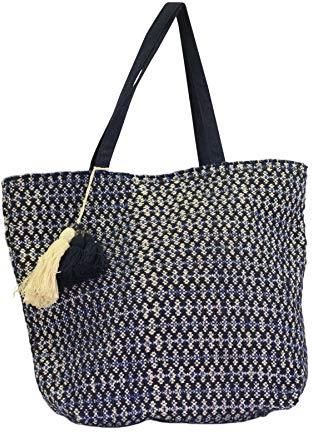 Vacchetti 10070000 torba, materiał, jasnoniebieski, kremowy, średni ...