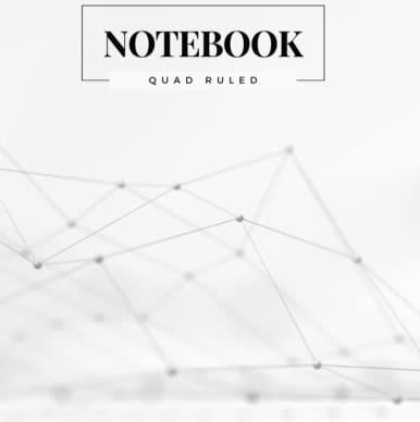 Quad Ruled Notebook: 120 pages, 8.5x11 inches, White Paper Interior ...