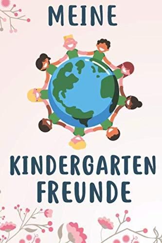 Meine Kindergarten Freunde: Freundebuch für Mädchen Kindergarten ...