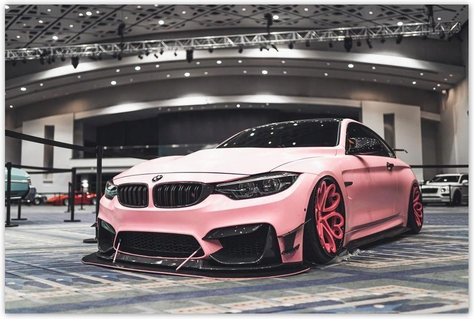 Naklejki 120x80 Różowe Bmw Auto Samochód - Opinie i atrakcyjne ceny na ...
