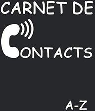 Carnet de Contacts: Répertoire Téléphonique Alphabétique Cahier Petit ...