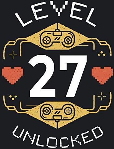 Level 27 unlocked: Cooles Geschenk zum 27. Geburtstag Geburtstagsparty ...